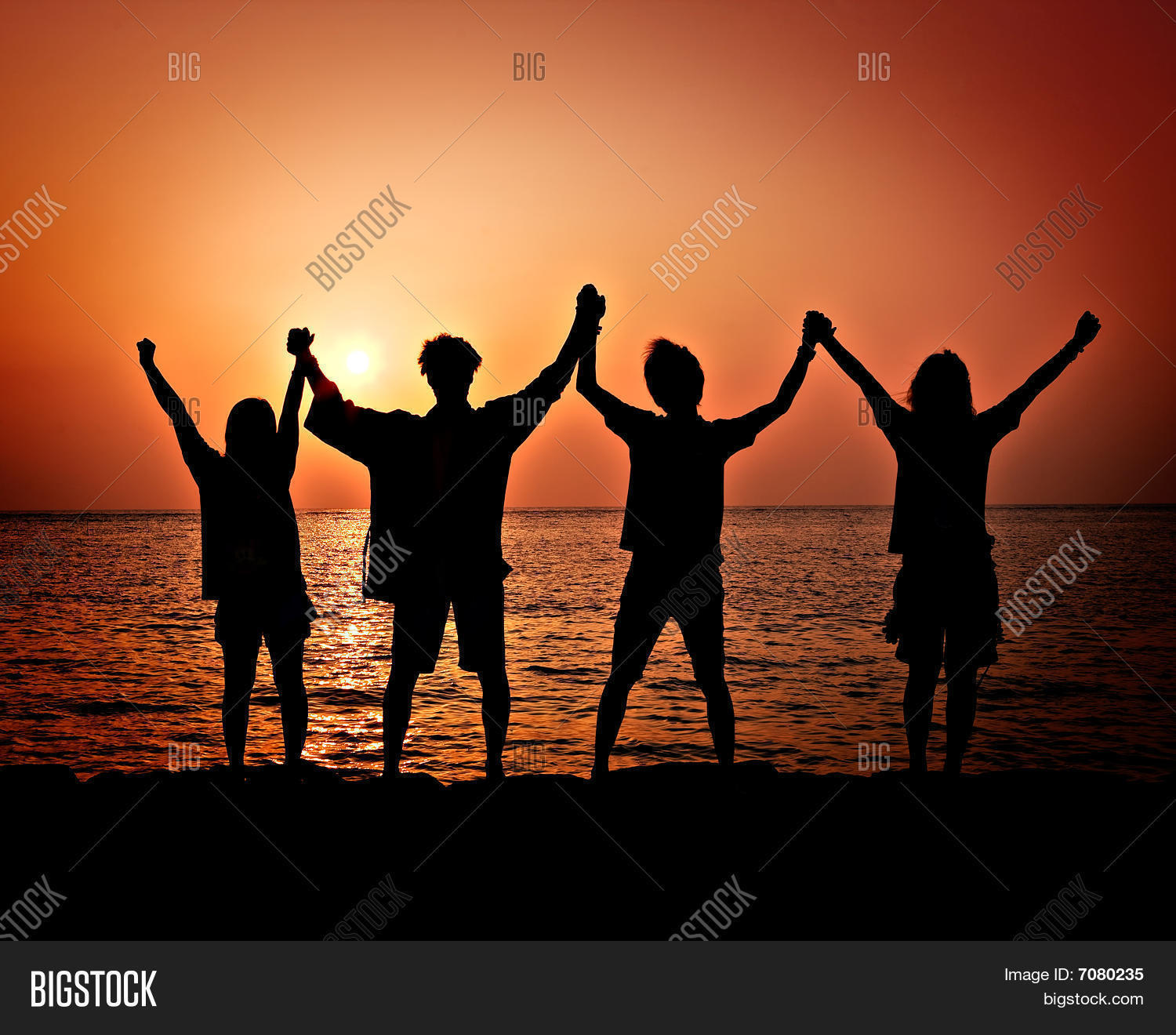 Friends Japan Blue Image & Photo (Free Trial) | Bigstock