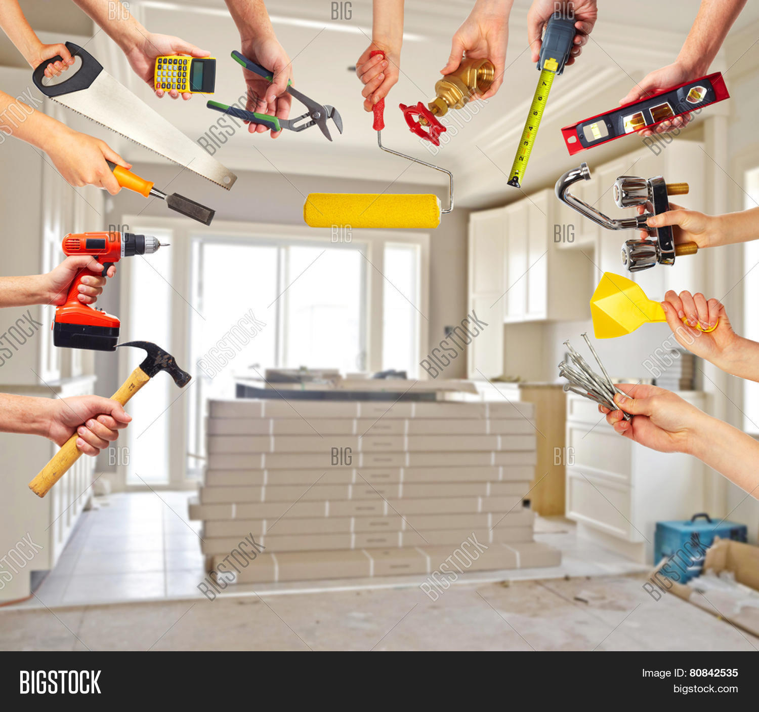 Hands Construction Image & Photo (Free Trial) | Bigstock