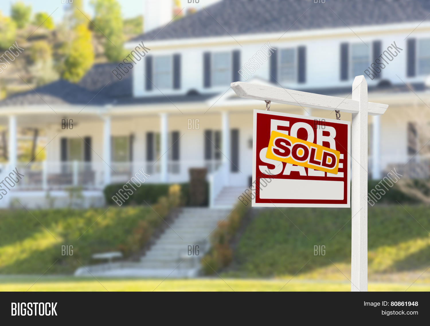 Sold Home Sale Real Image & Photo (Free Trial) | Bigstock
