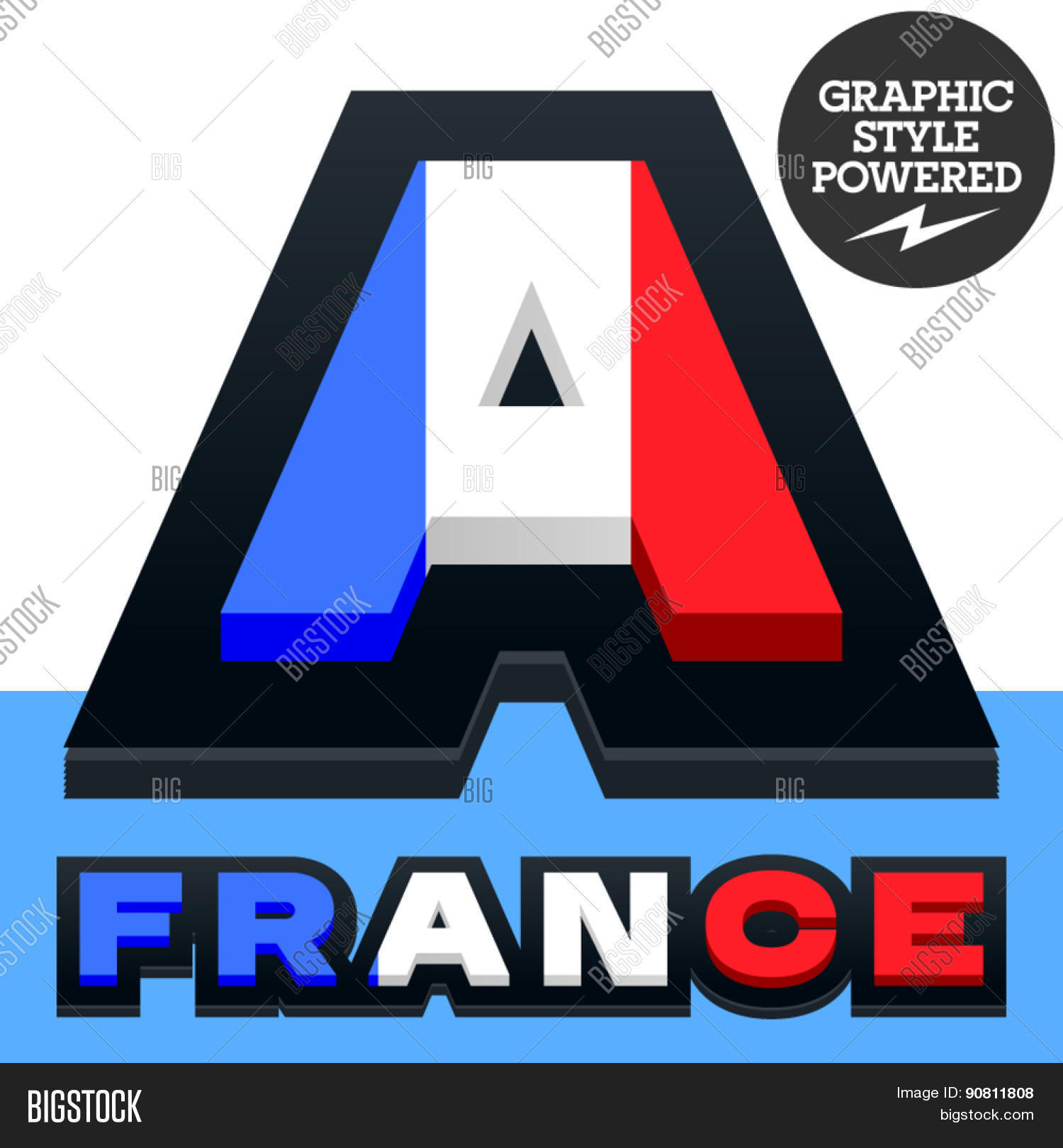 Vector Set French Vector & Photo (Free Trial) | Bigstock