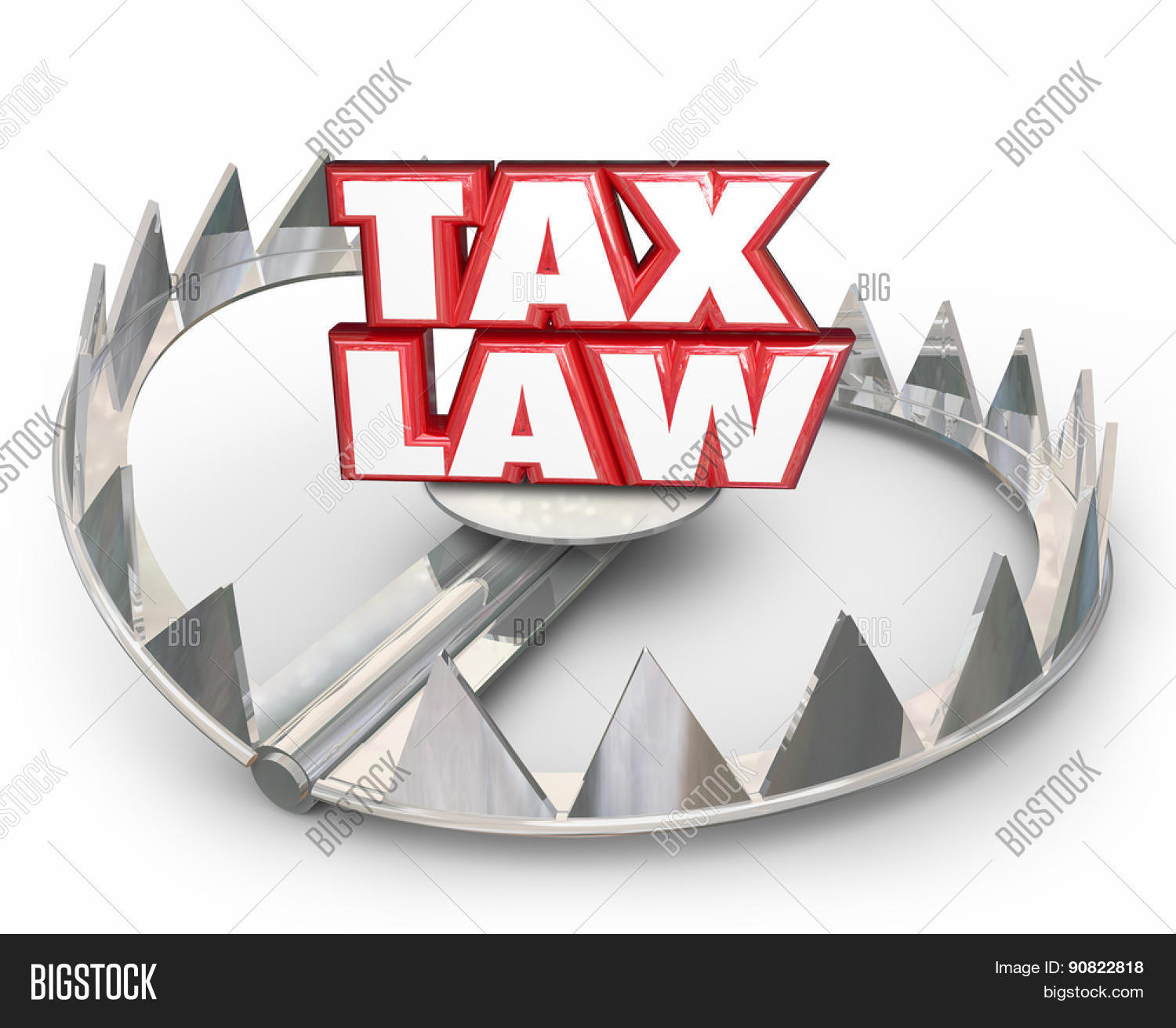 Tax Law Words Red 3d Image & Photo (Free Trial) | Bigstock