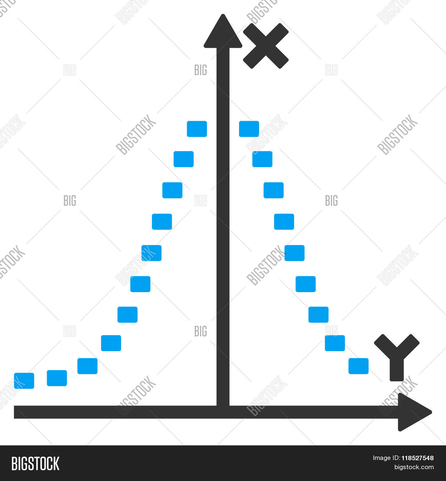 Dotted Gauss Plot Image & Photo (Free Trial) | Bigstock