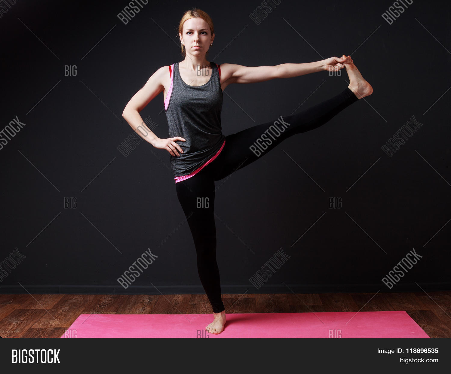 Extended Hand Toe Pose Image & Photo (Free Trial) | Bigstock