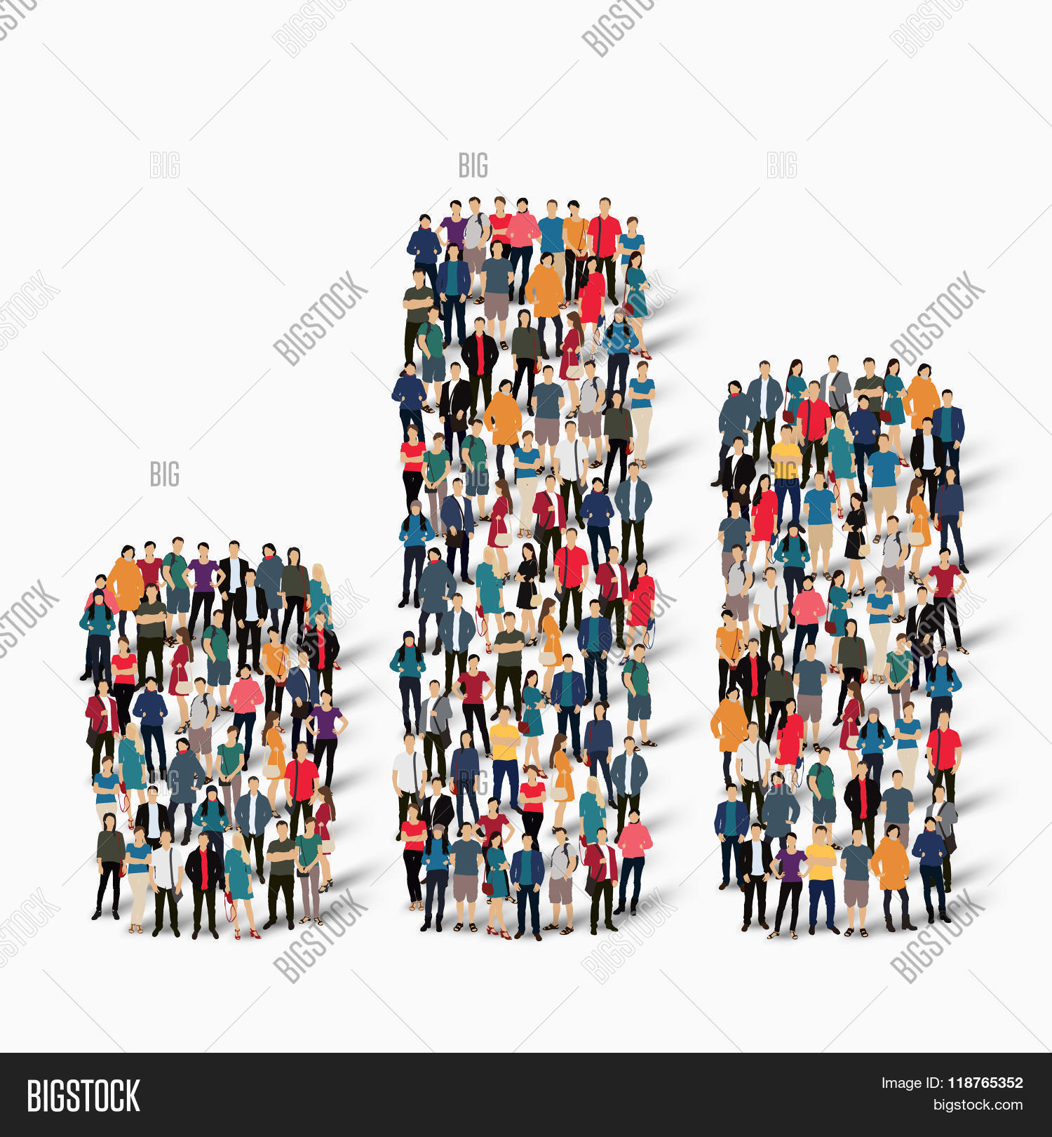 Group People Shape Vector & Photo (Free Trial) | Bigstock