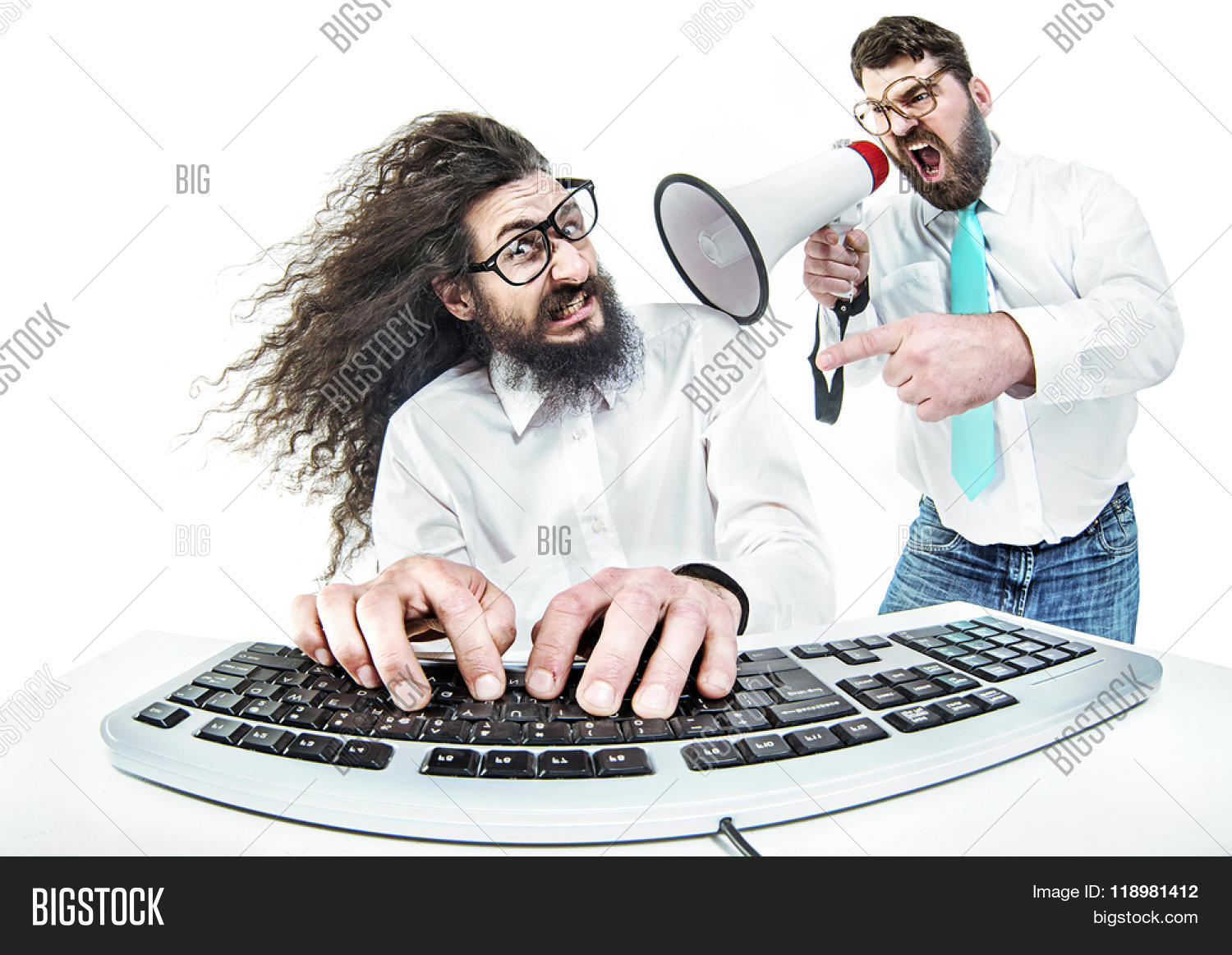 Angry Boss Yelling Image & Photo (Free Trial) | Bigstock