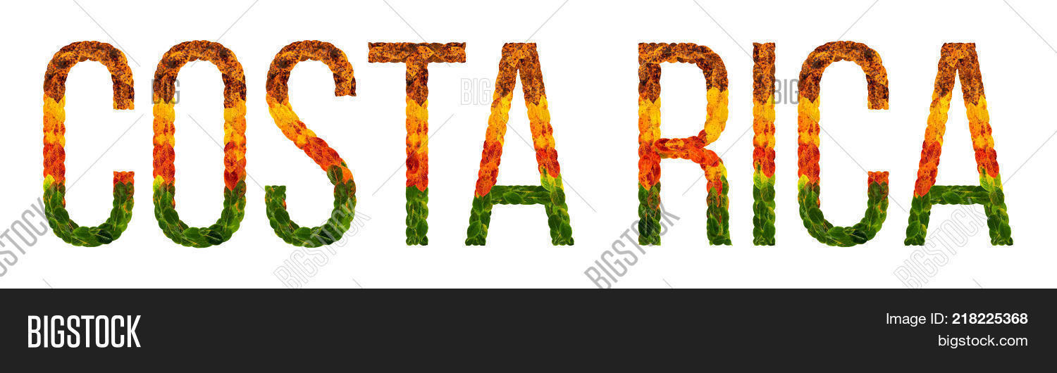 Costa Rica. Word Image & Photo (Free Trial) | Bigstock