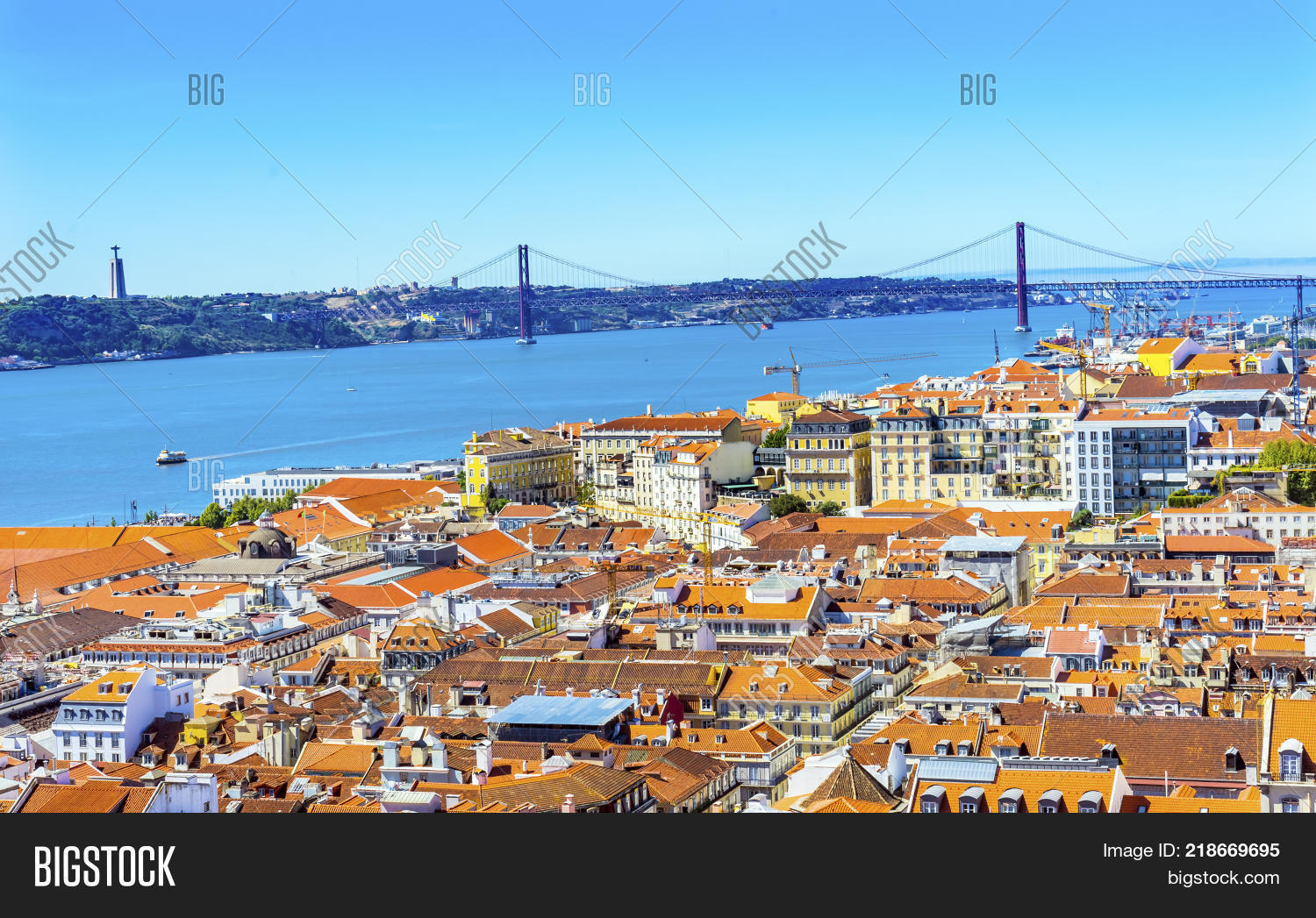 Tagus River Bridge Image & Photo (Free Trial) | Bigstock