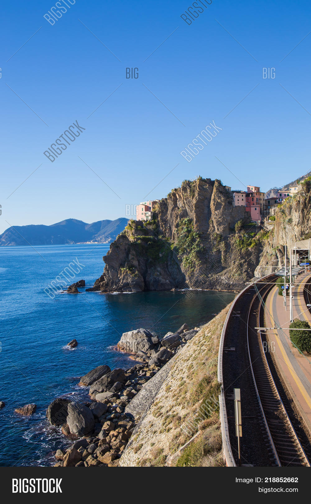 Coastal View Liguria Image & Photo (Free Trial) | Bigstock