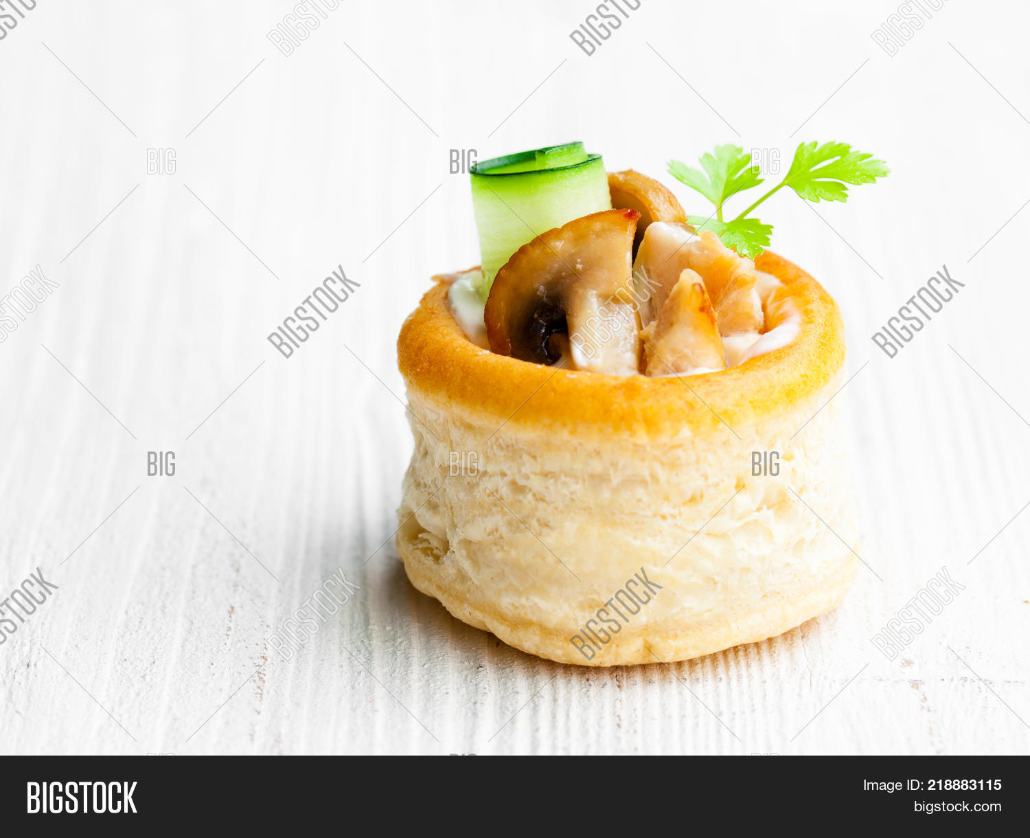 Vol-au-vents Puff Image & Photo (Free Trial) | Bigstock