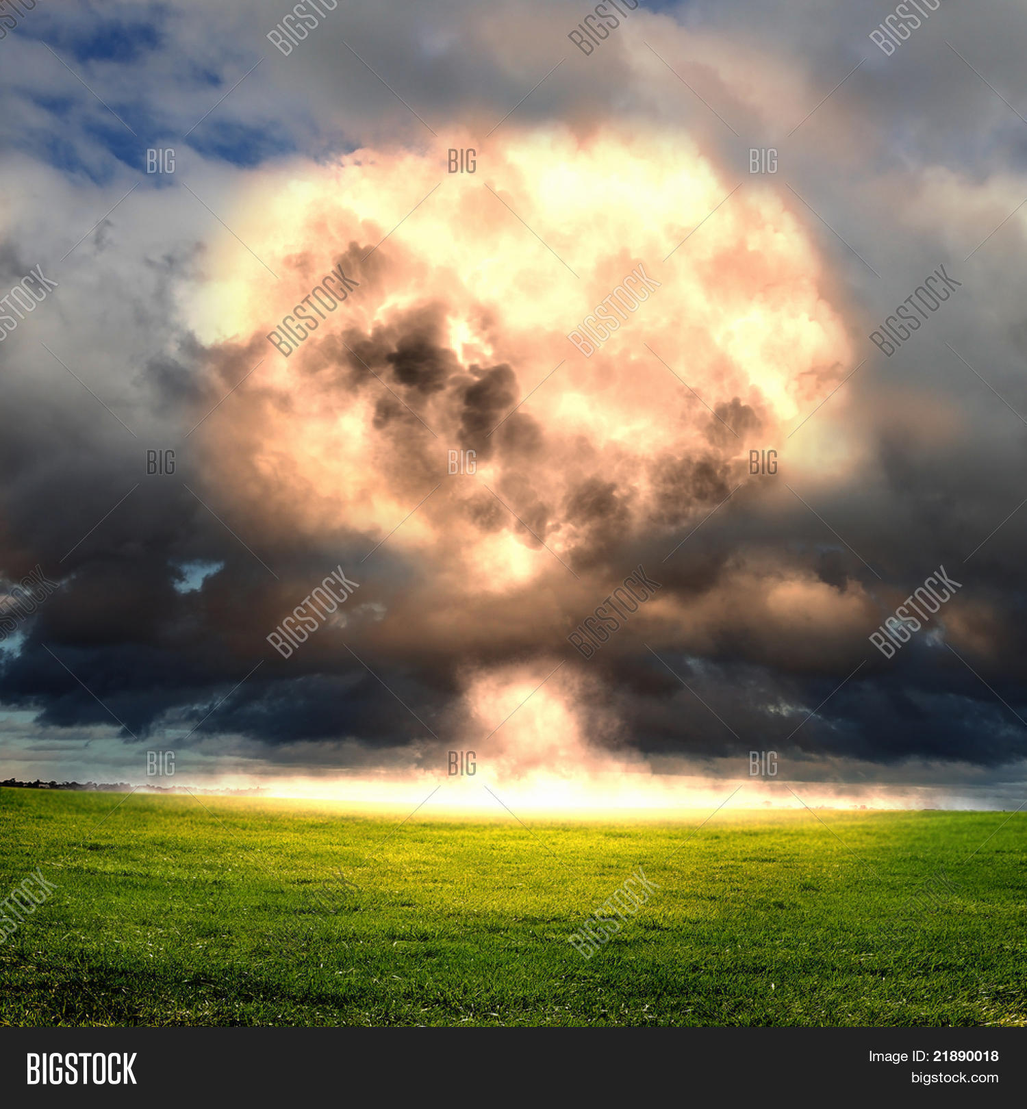Nuclear Explosion Image & Photo (Free Trial) | Bigstock