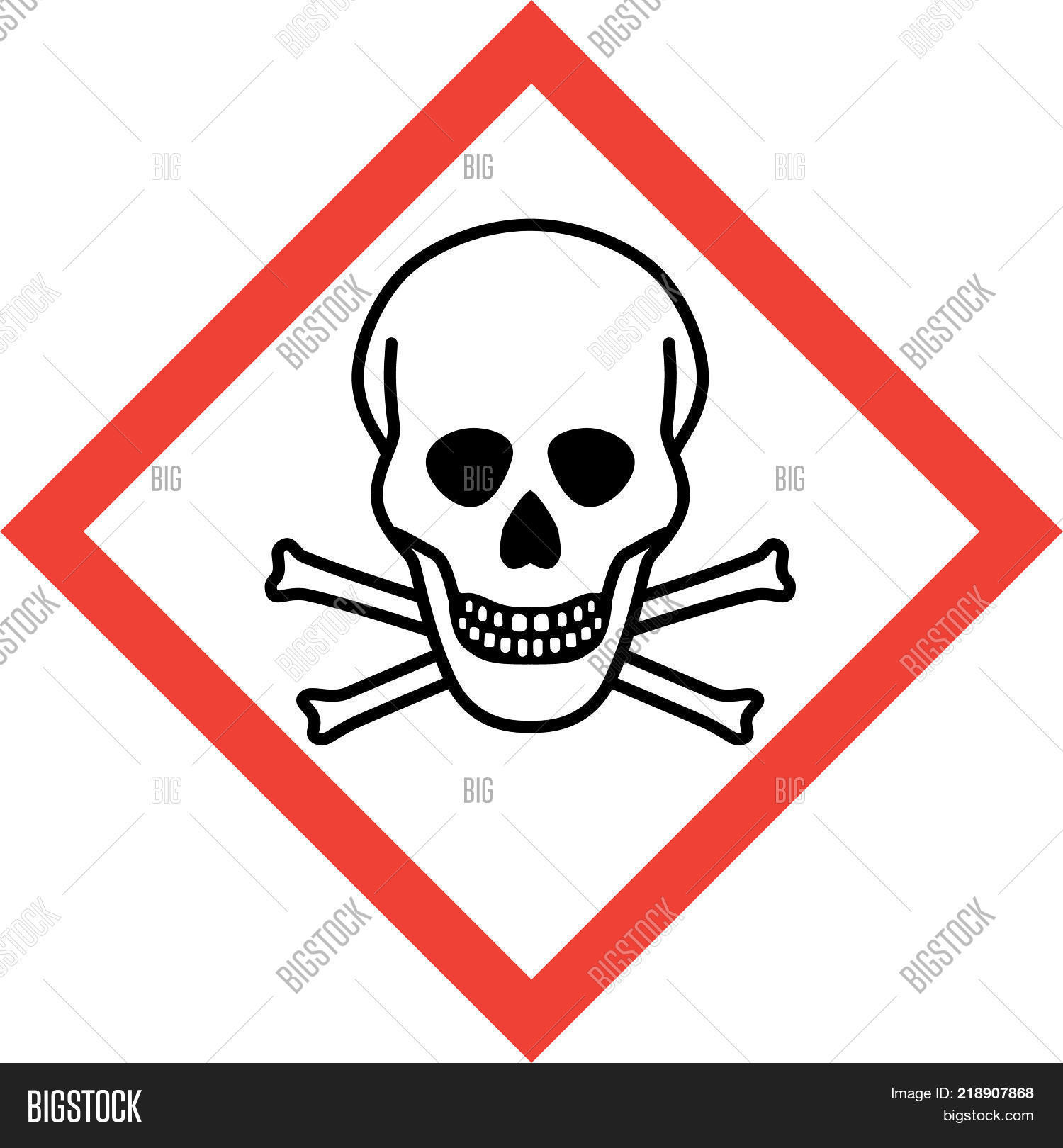 Hazard Sign Deadly Image & Photo (Free Trial) | Bigstock