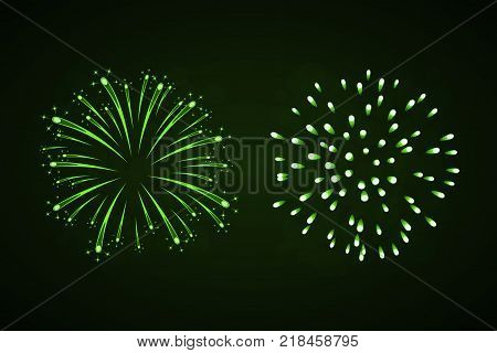 Lime Green Fireworks