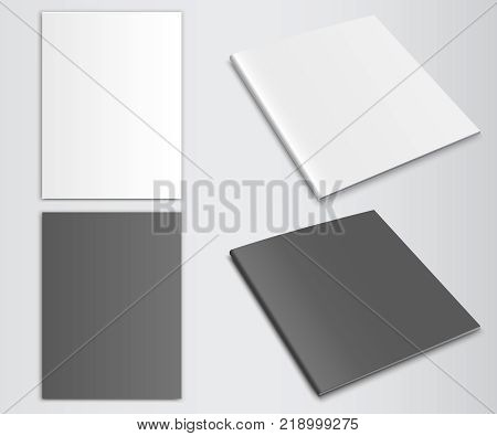 Blank Closed Magazine Vector & Photo (Free Trial) | Bigstock