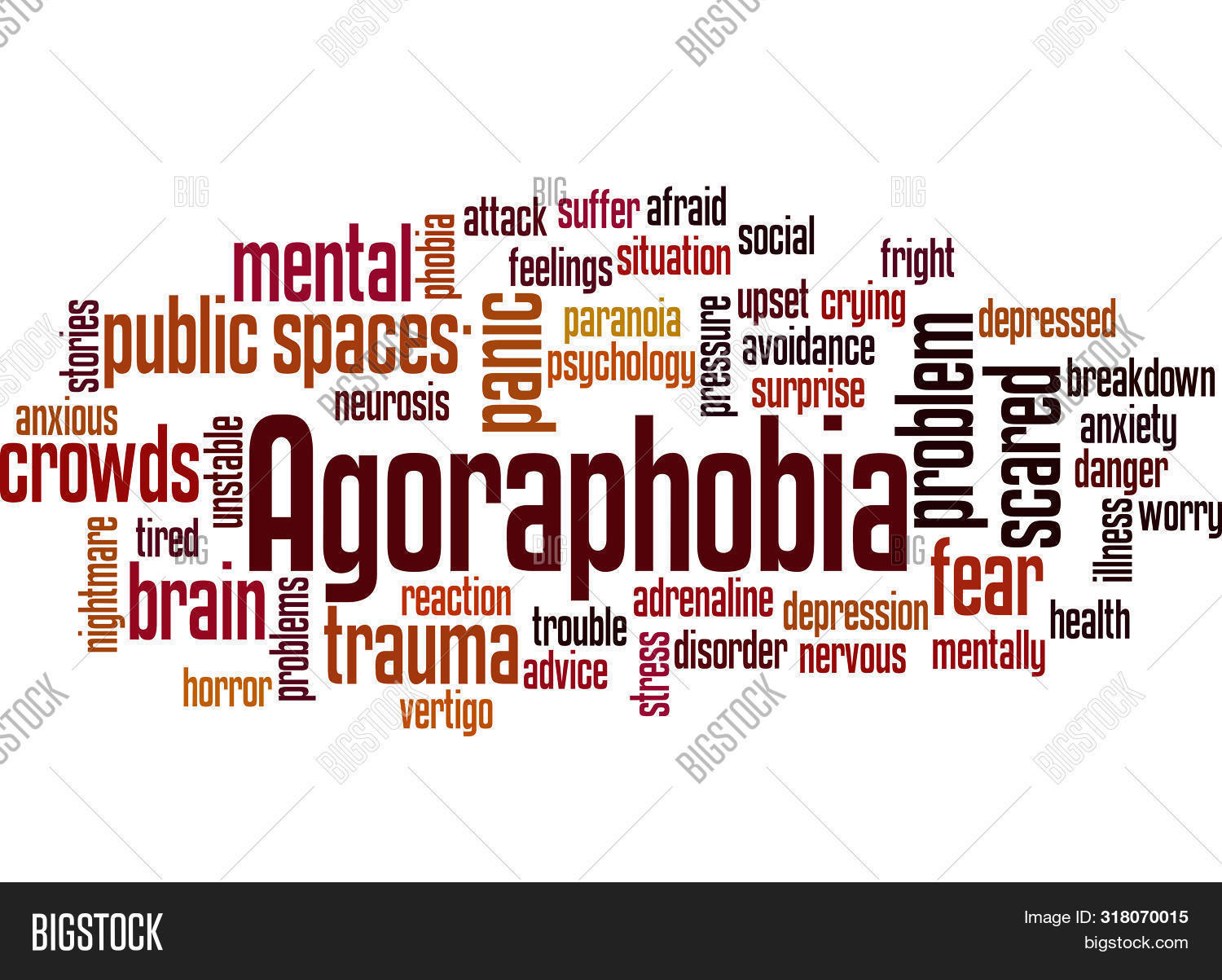 Agoraphobia Fear Image & Photo (Free Trial) | Bigstock