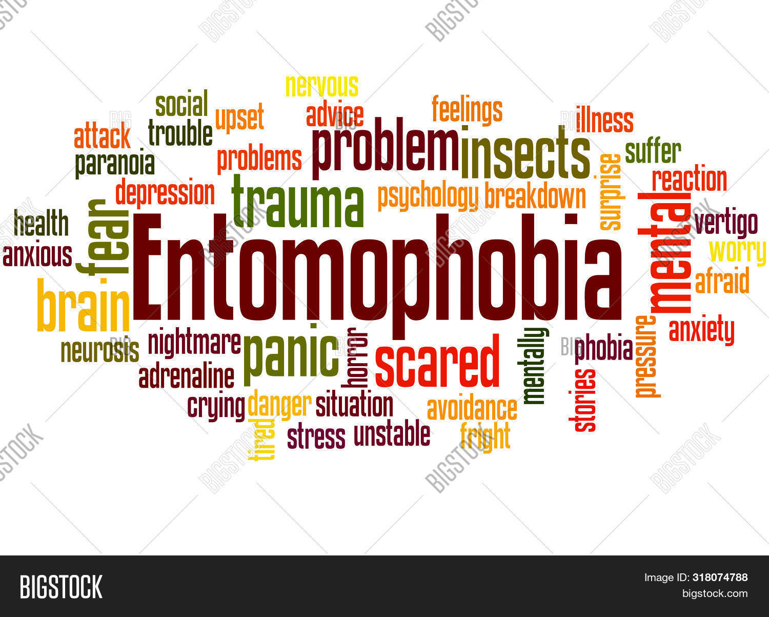 Entomophobia Fear Image & Photo (Free Trial) | Bigstock