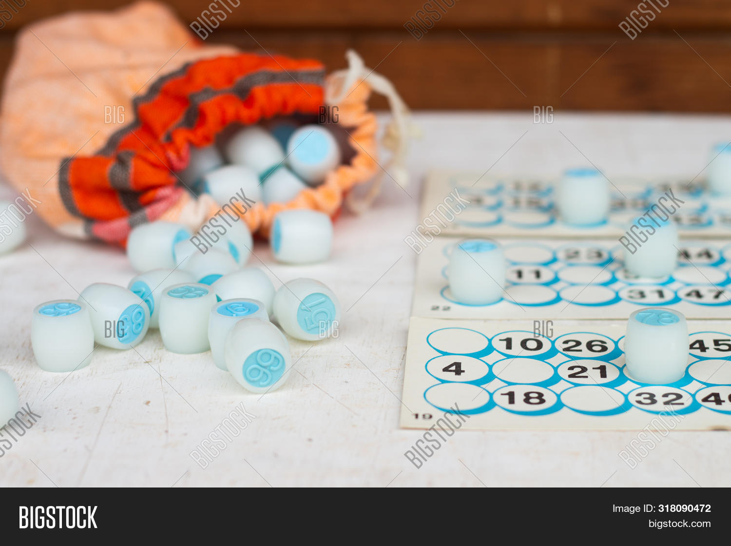 Board Game Lotto. Blue Image & Photo (Free Trial) | Bigstock