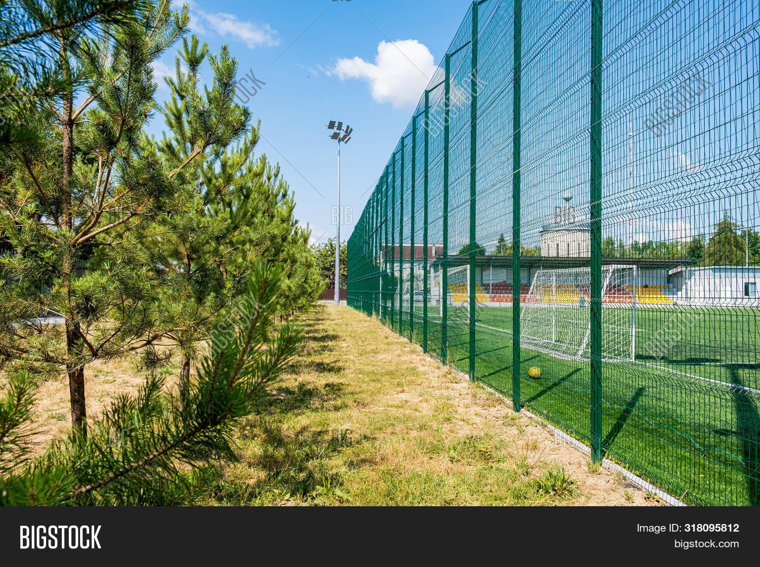 Steel Grating Fence Image & Photo (Free Trial) | Bigstock