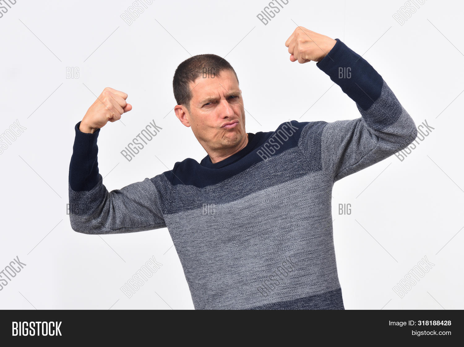 Man Raising His Arms Image & Photo (Free Trial) | Bigstock