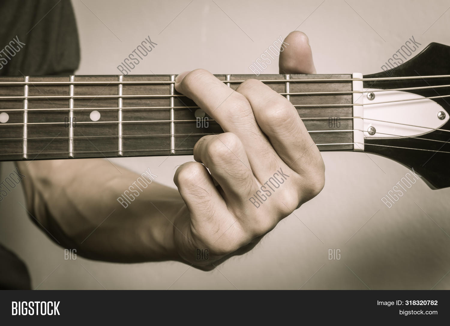 Guitar Player Hand Image & Photo (Free Trial) | Bigstock