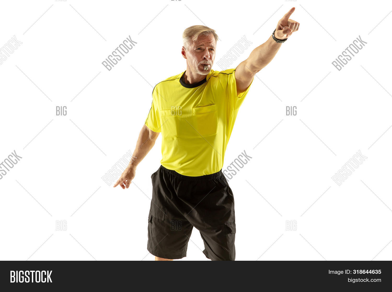 Referee Gives Image & Photo (Free Trial) | Bigstock
