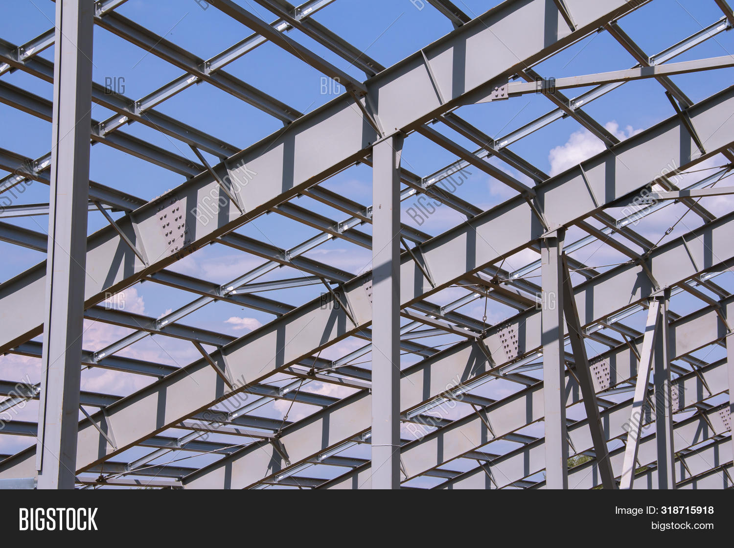 Steel Structure Image & Photo (Free Trial) | Bigstock