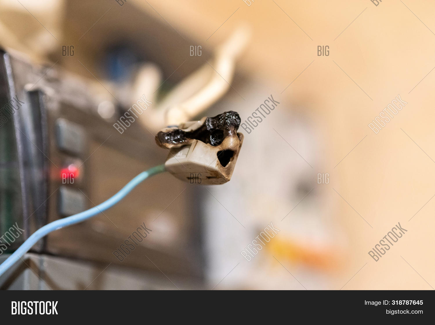 Burned Wire, Splicing Image & Photo (Free Trial) | Bigstock