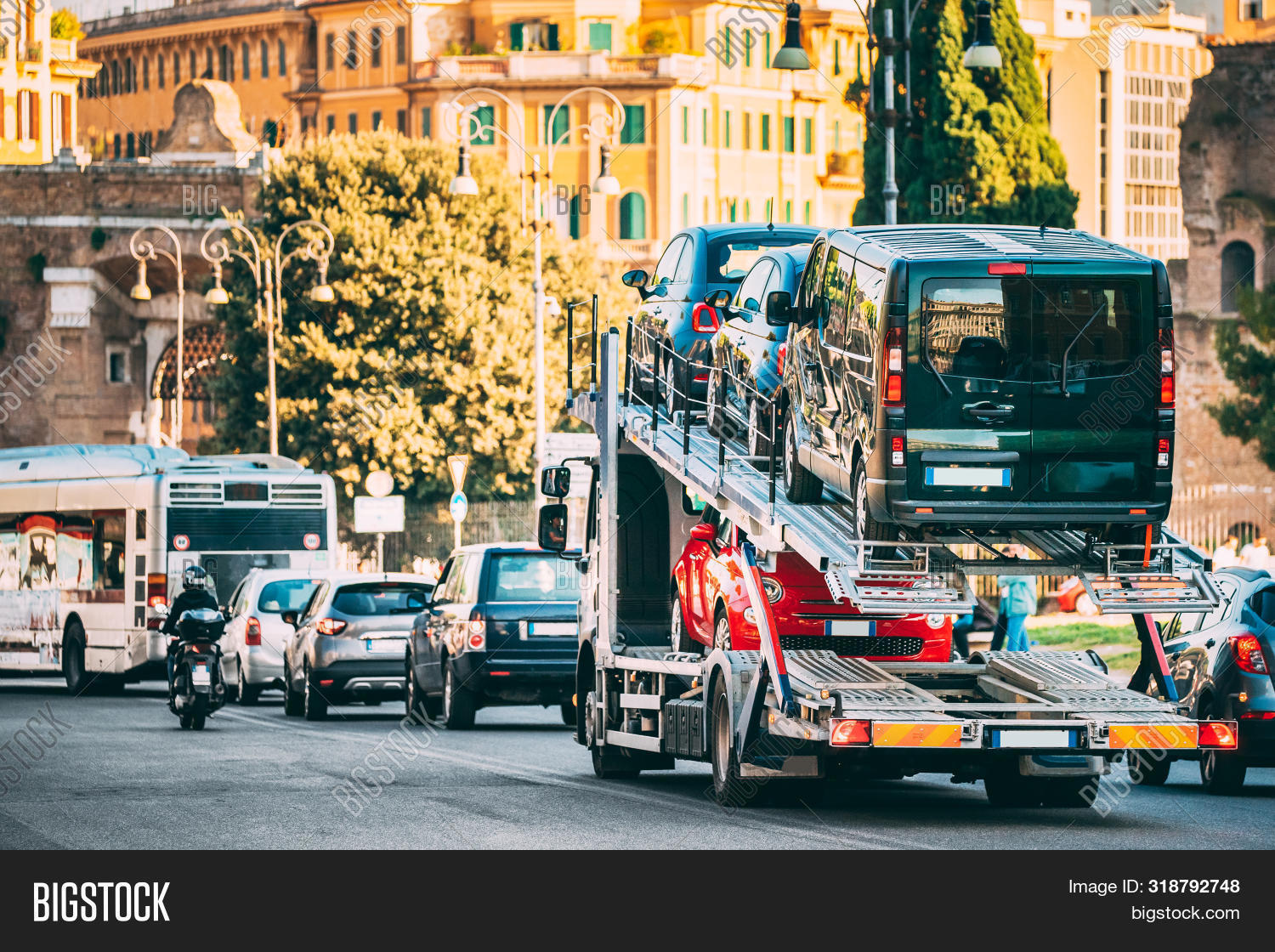 Auto-transport Image & Photo (Free Trial) | Bigstock
