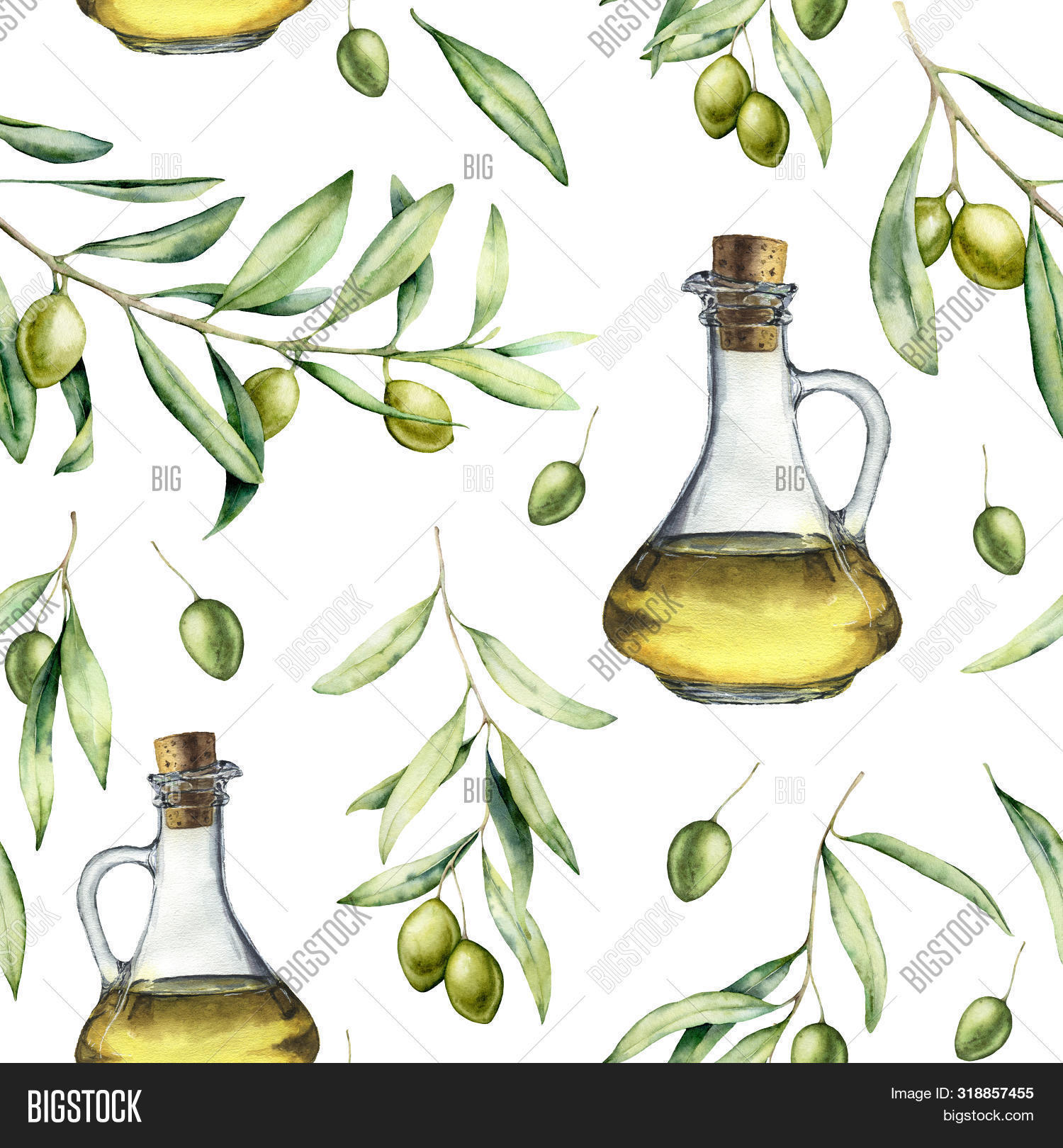 Watercolor Pattern Image & Photo (Free Trial) | Bigstock