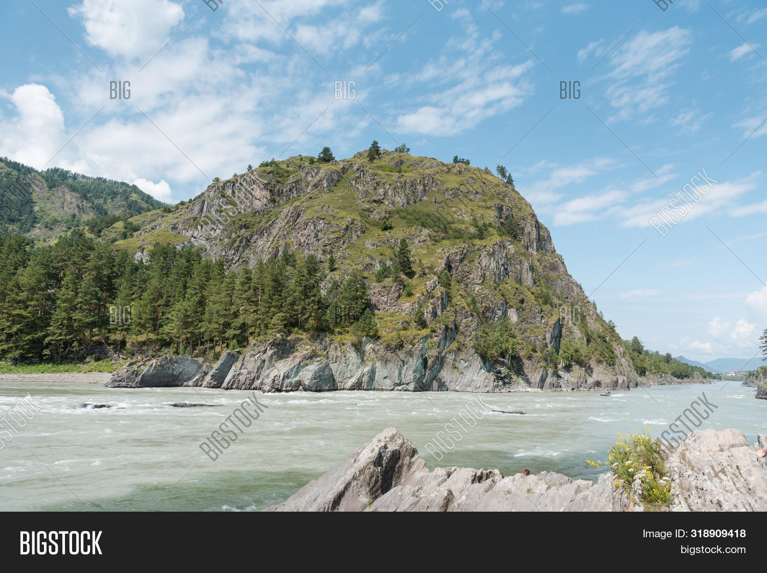 Confluence Two Rivers Image & Photo (Free Trial) | Bigstock