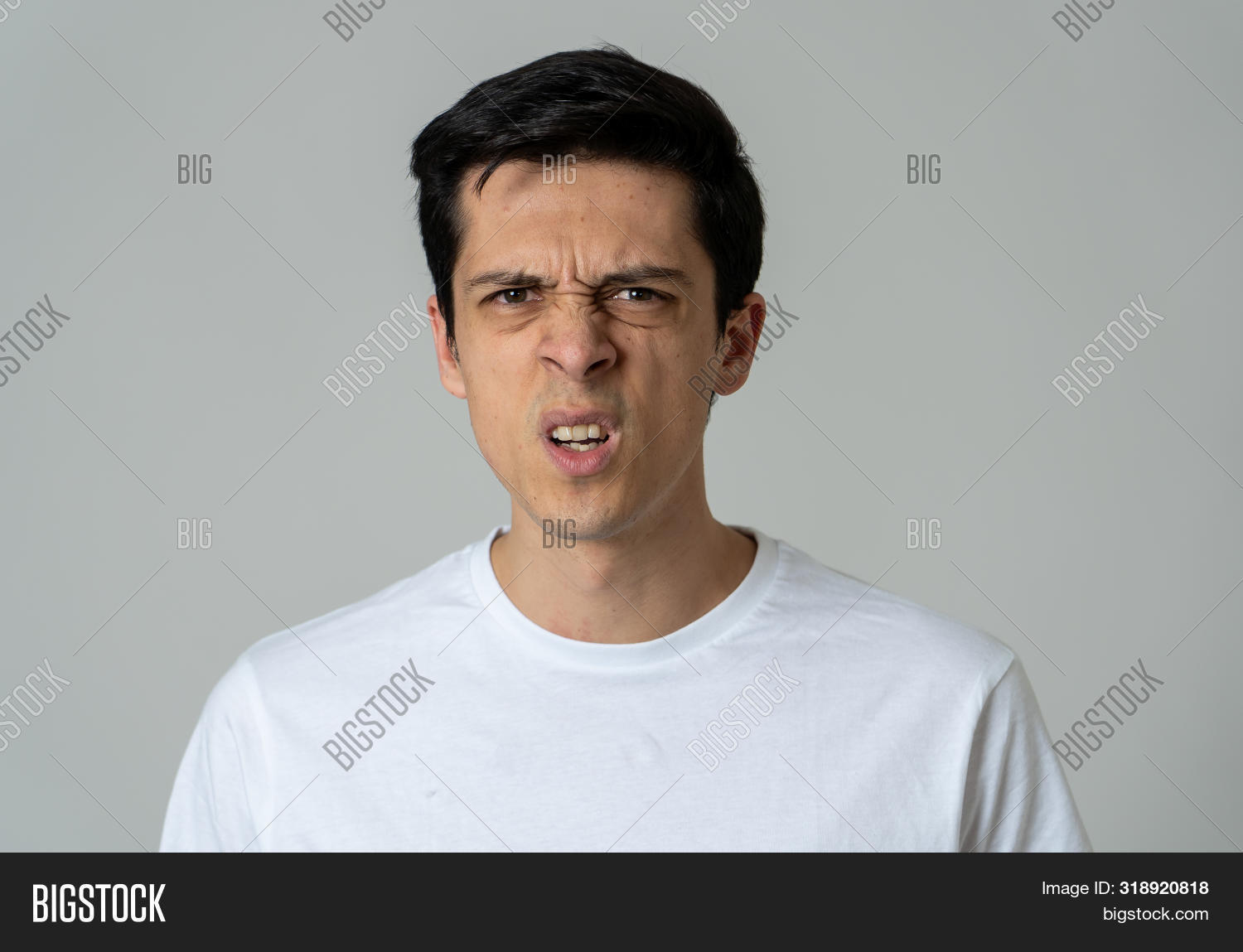 Disgusted Human Face