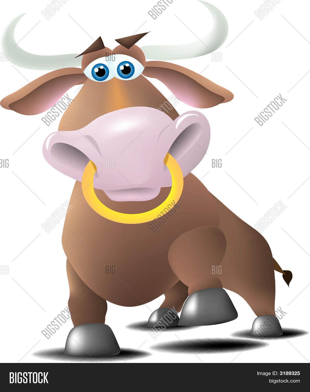 Bull Vector & Photo (Free Trial) | Bigstock