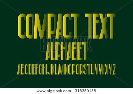Compact Text Alphabet Vector & Photo (Free Trial) | Bigstock