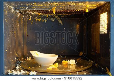 Egg Exploded Microwave Image & Photo (Free Trial) | Bigstock