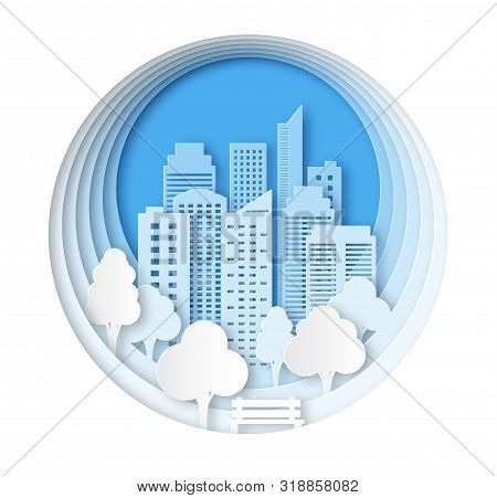 Paper Landscape Art Vector & Photo (Free Trial) | Bigstock