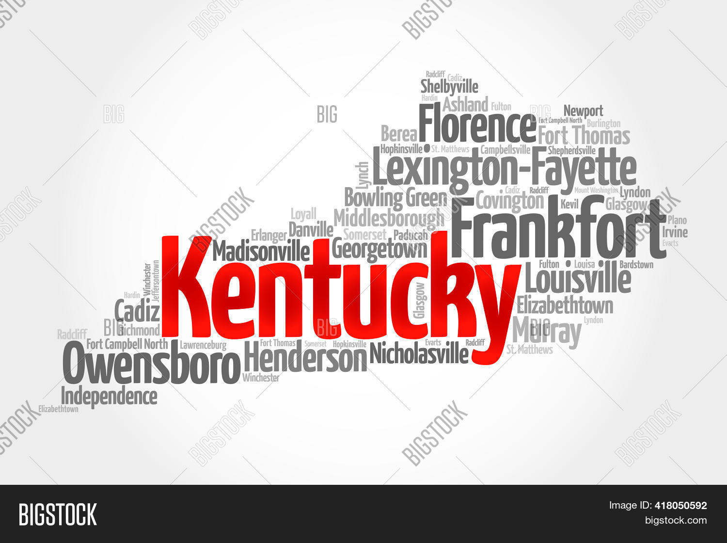 List Cities Kentucky Image & Photo (Free Trial) | Bigstock