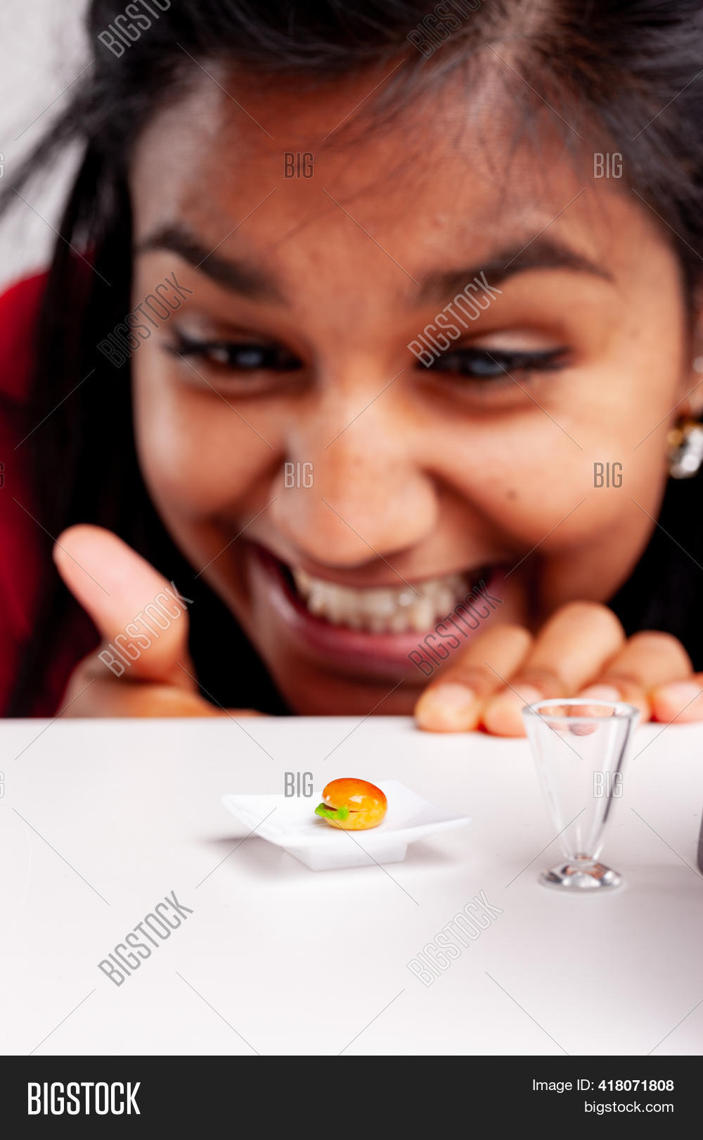 Gleeful Young Woman Image & Photo (Free Trial) | Bigstock