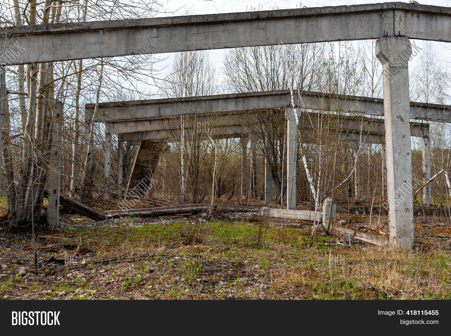 Old Concrete Ruins. Image & Photo (Free Trial) | Bigstock