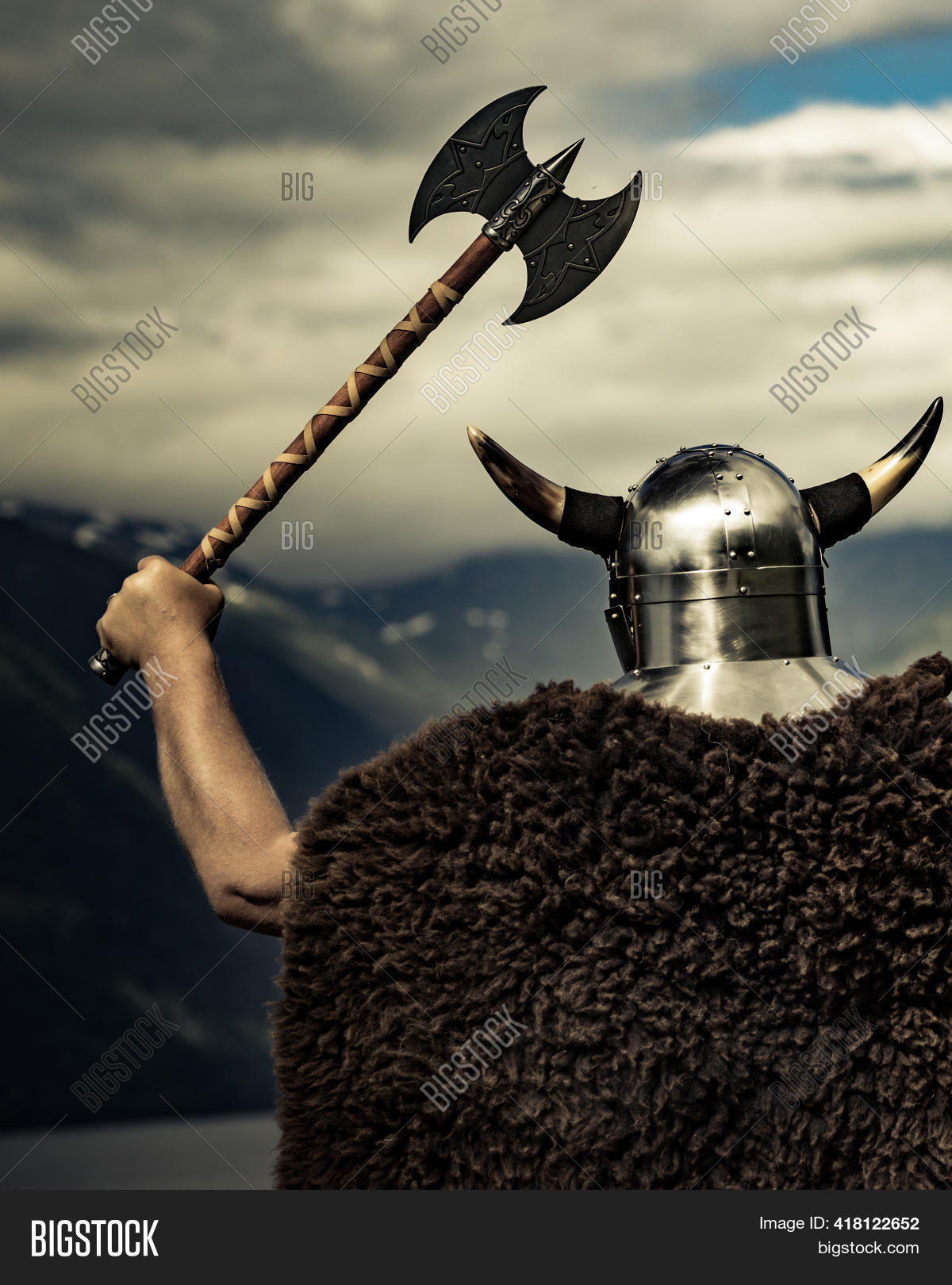 Viking Warrior Helmet Image & Photo (Free Trial) | Bigstock