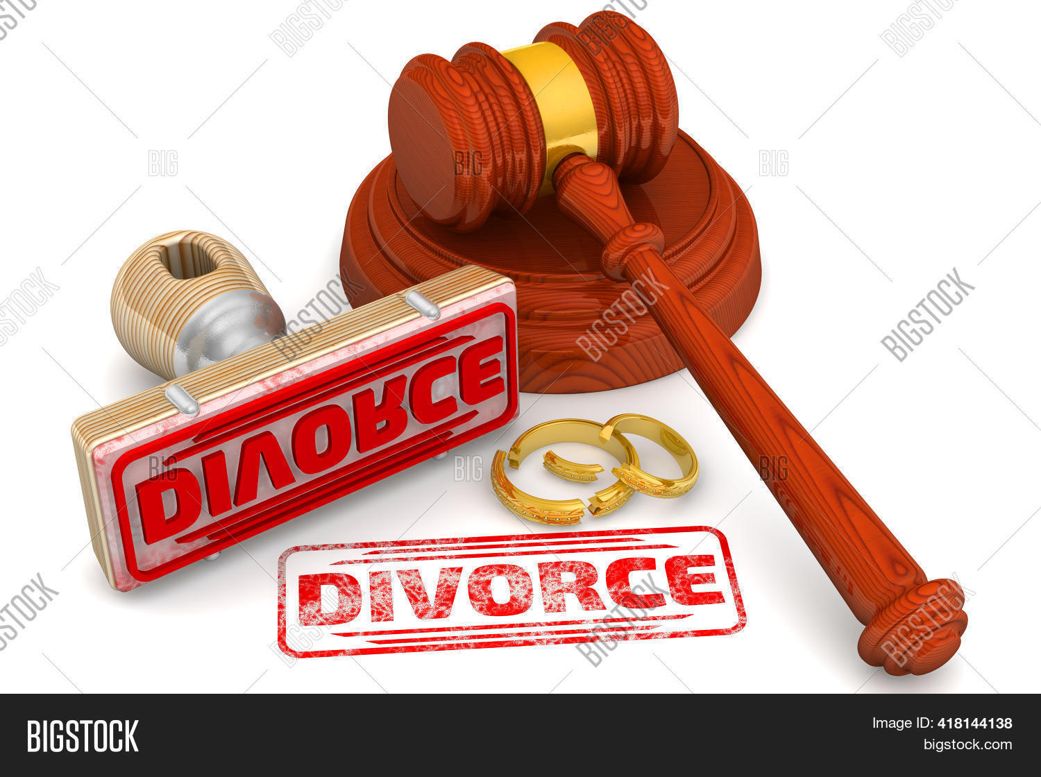 Divorce. Stamp Imprint Image & Photo (Free Trial) | Bigstock