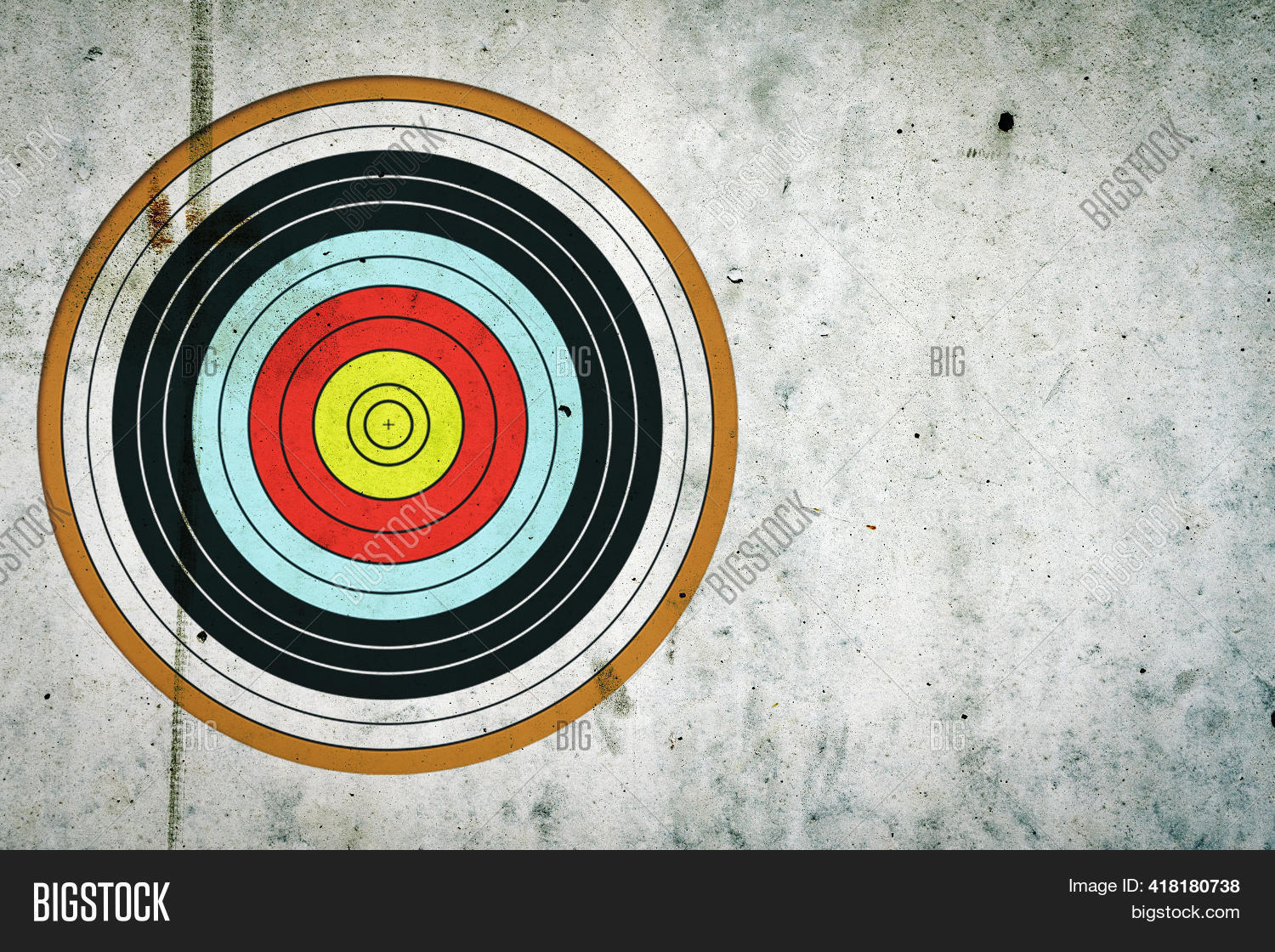 Target On Concrete Image & Photo (Free Trial) | Bigstock