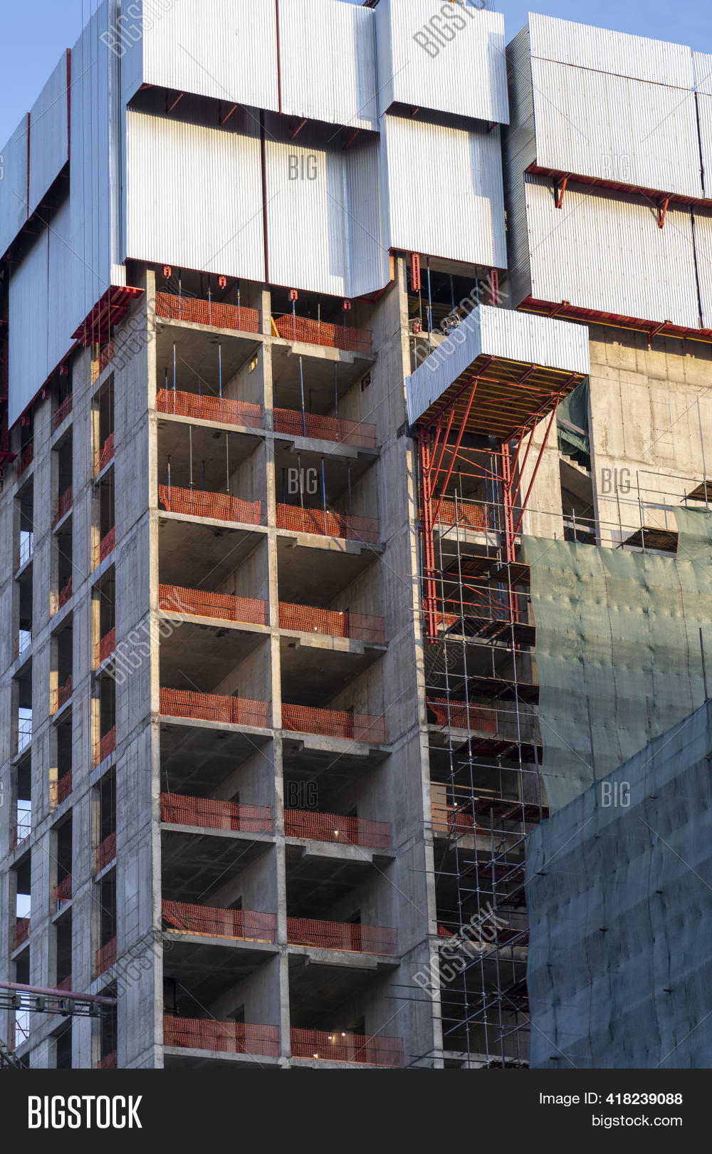 Tower Crane Protective Image & Photo (Free Trial) | Bigstock