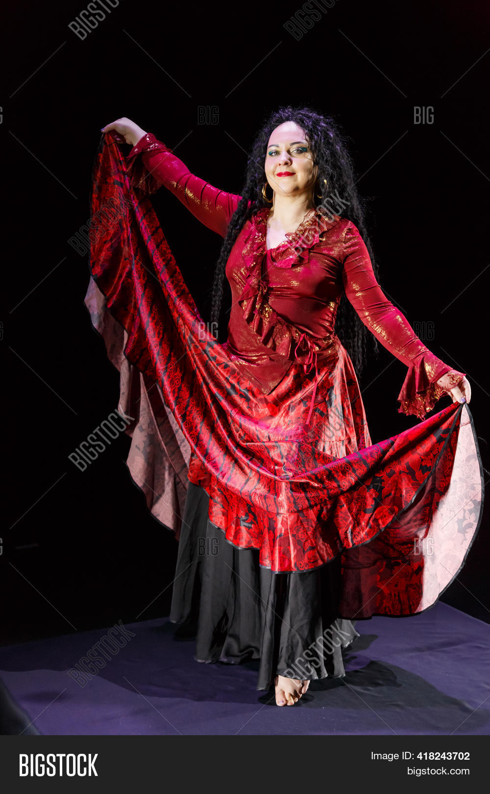 Barefoot Gypsy Woman Image & Photo (Free Trial) | Bigstock