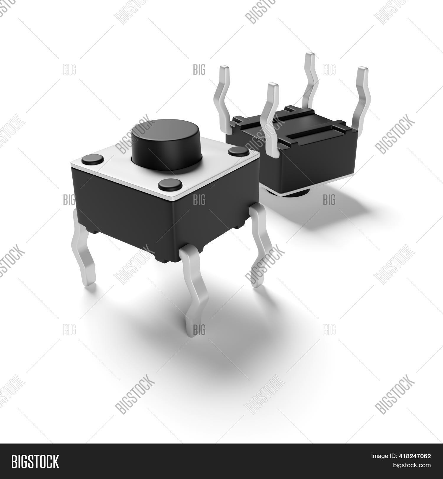 Tactile Tact Button Image & Photo (Free Trial) | Bigstock