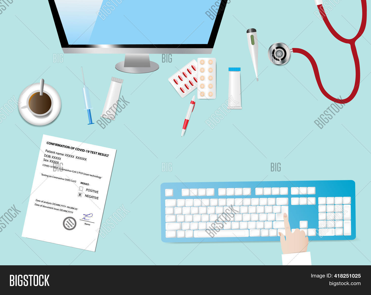 Top View Medical Table Image & Photo (Free Trial) | Bigstock