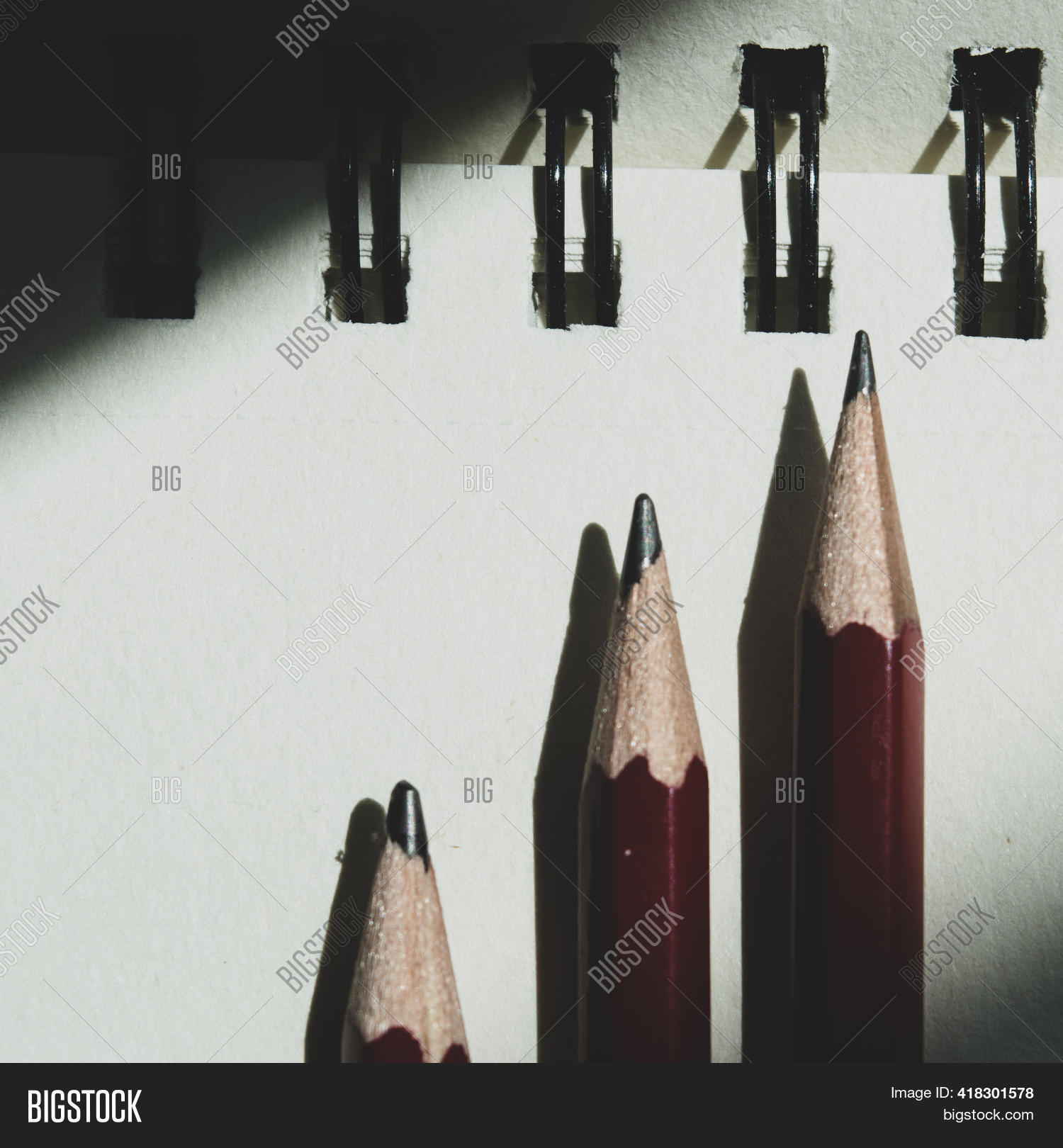 Three Pencil Tips Image & Photo (Free Trial) | Bigstock