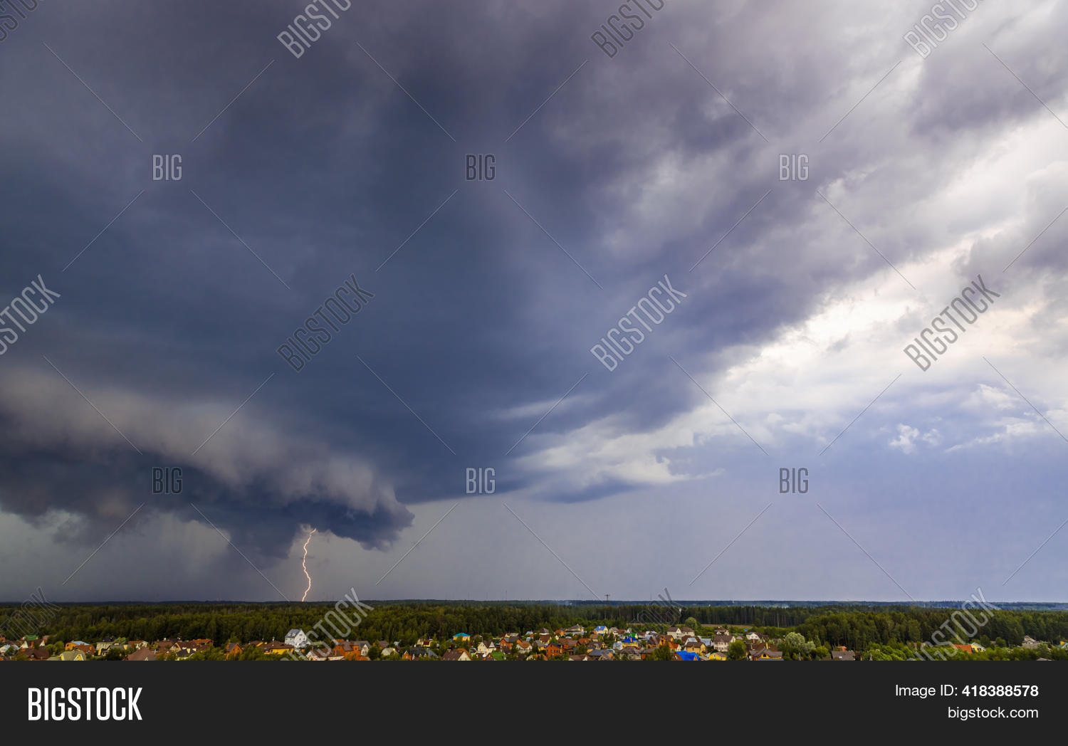 Violent Thunderstorm Image & Photo (Free Trial) | Bigstock