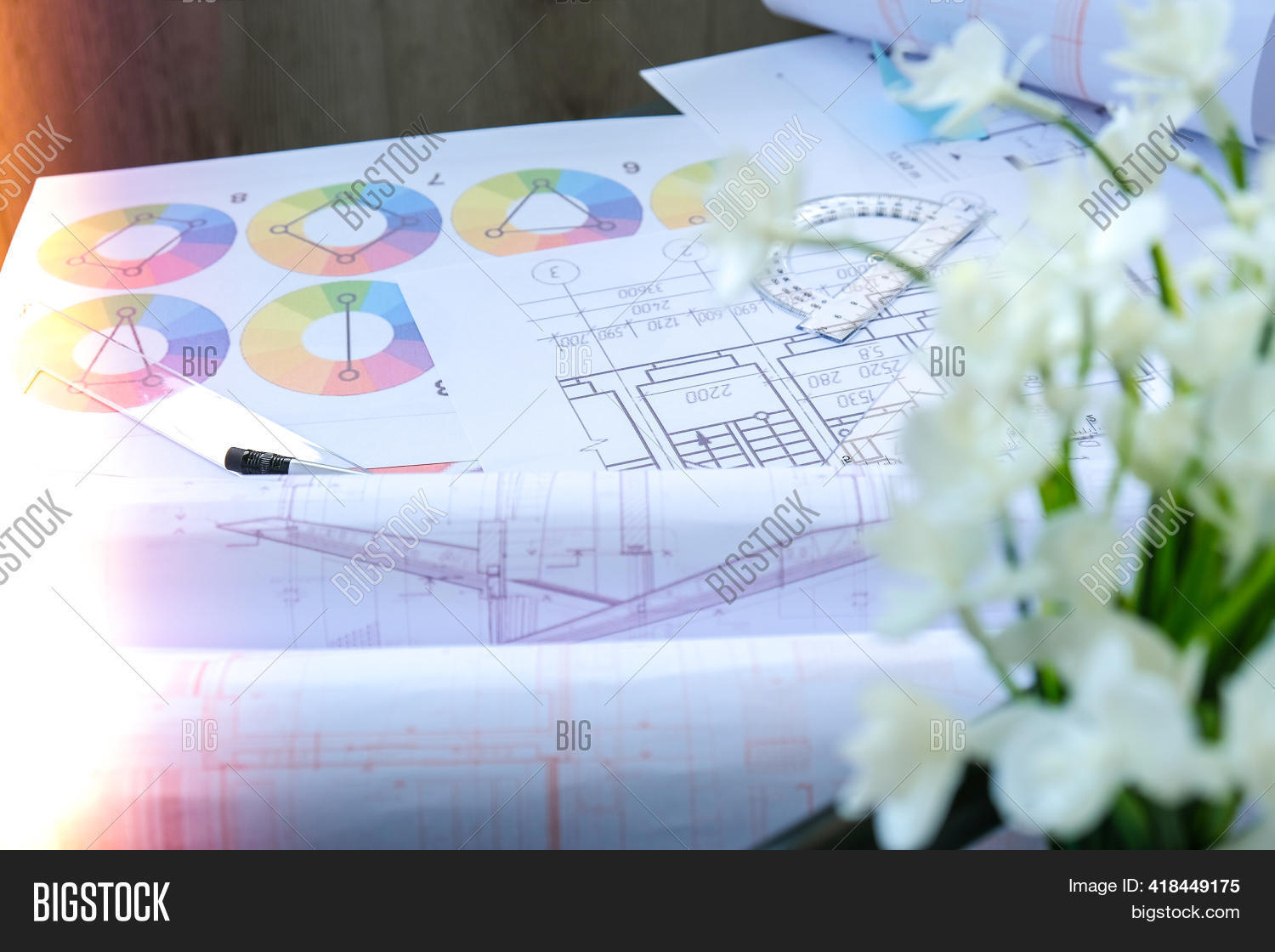 Architecture Plan Image & Photo (Free Trial) | Bigstock