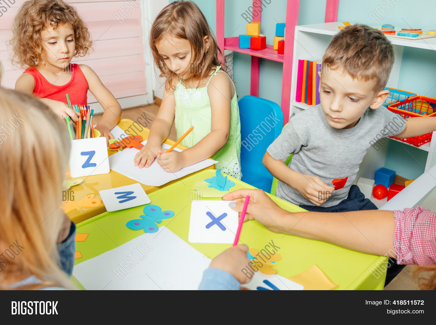 Preschool Children Image & Photo (Free Trial) | Bigstock