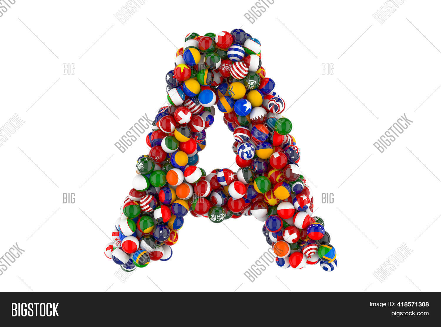 Letter Flags Different Image & Photo (Free Trial) | Bigstock