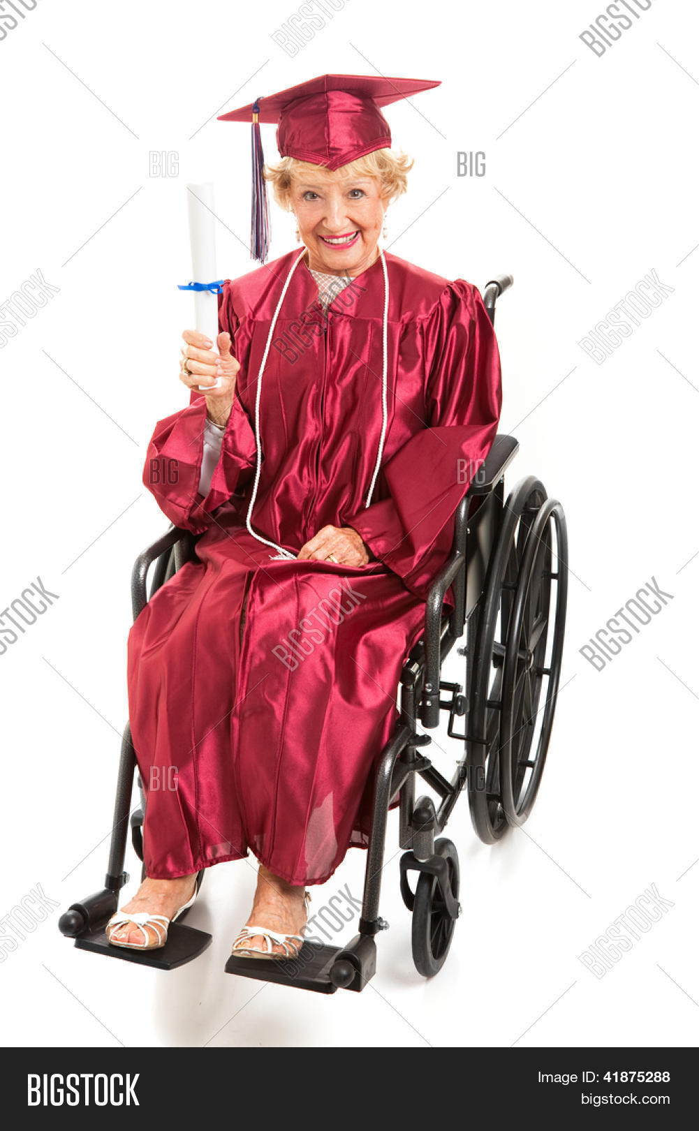 Disabled Senior Image & Photo (Free Trial) | Bigstock
